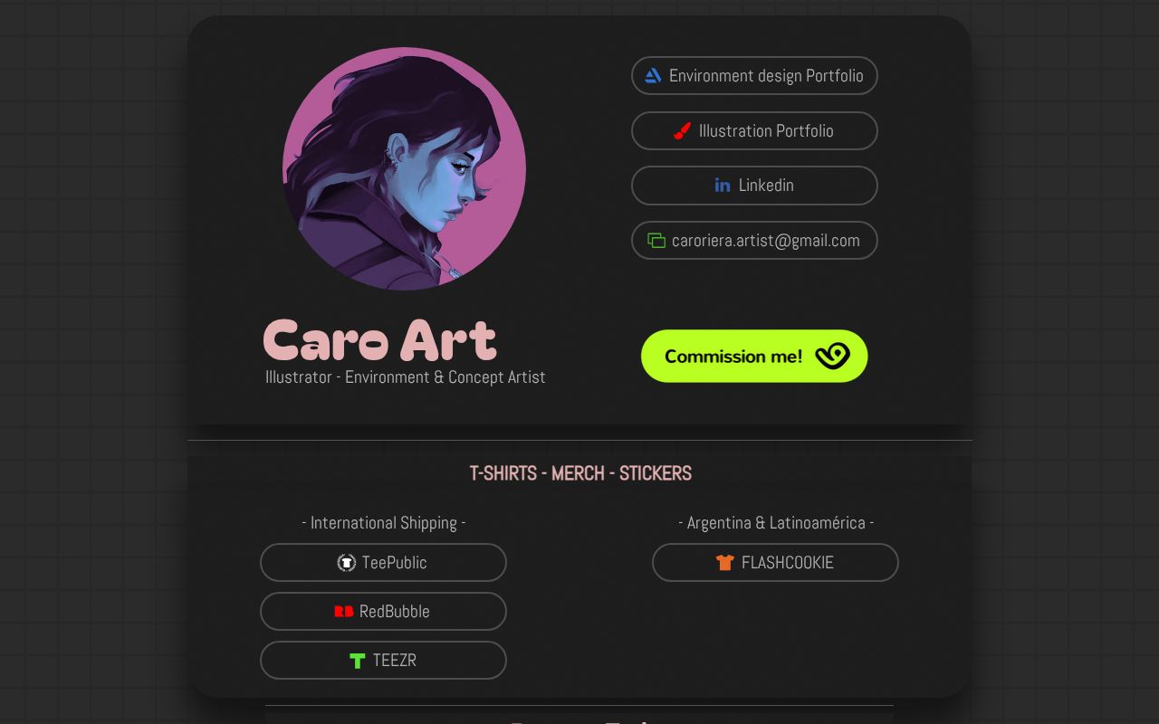 Caro Art social media